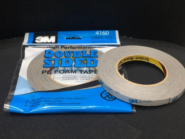 3M 4160G DOUBLE SIDED PE FOAM TAPE (GREY) - HELIPRO TAPES SDN BHD